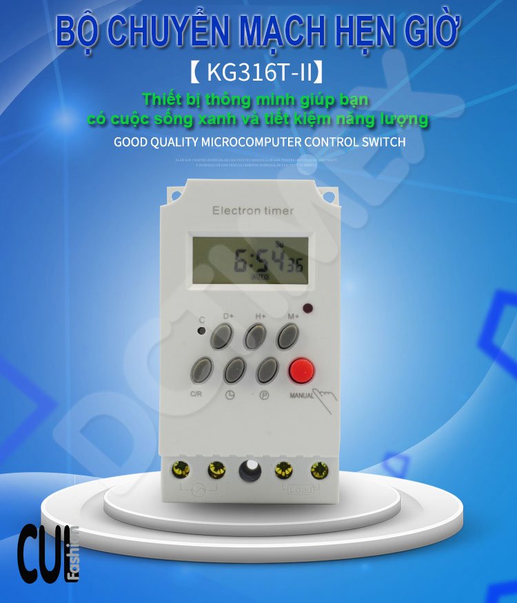 Timer Hẹn Giờ KG316T-II - CUL Fashion